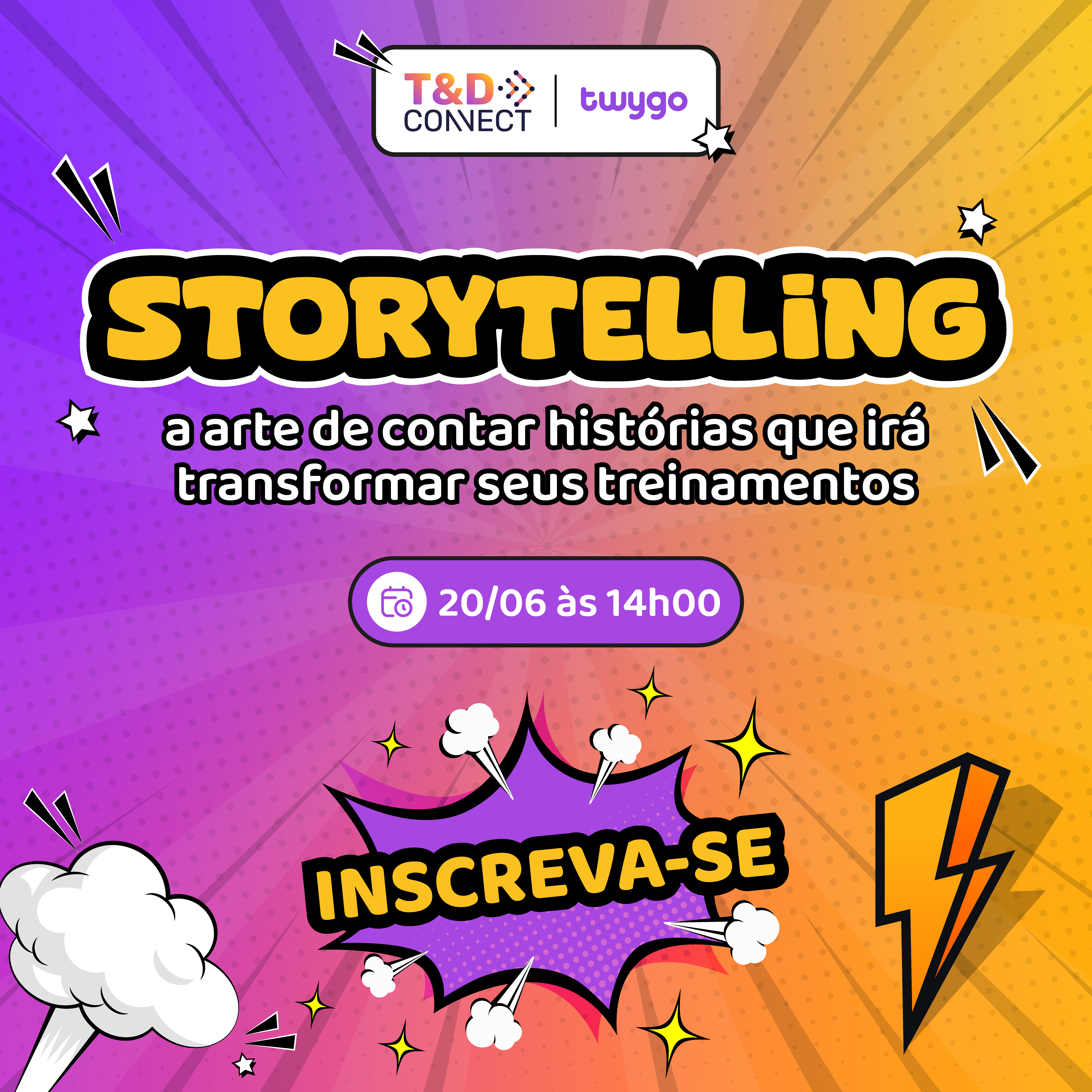 Evento Gravado: T&D Connect Storytelling